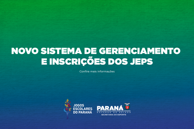 JEPS tem novo sistema de gerenciamento e inscrições | Secretaria do Esporte